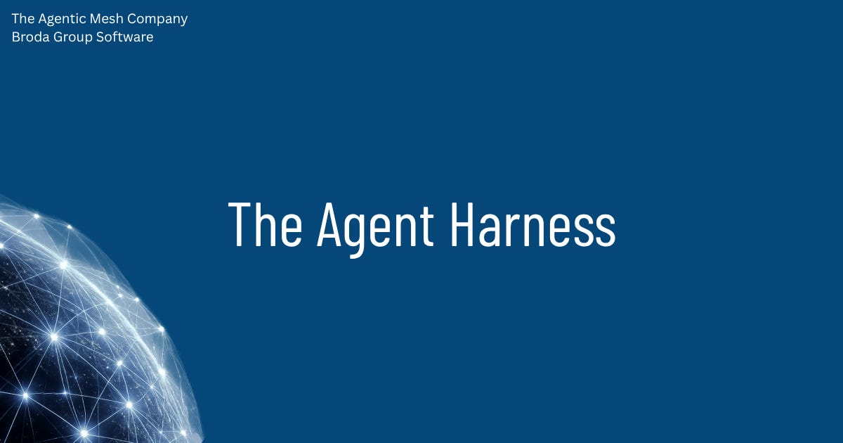The Agent Harness - by Eric Broda and John Y Miller