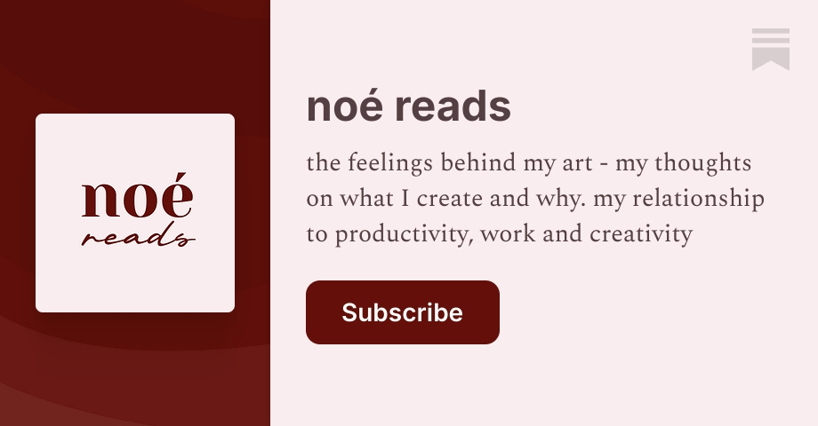 noé reads | Noemie Jouas | Substack