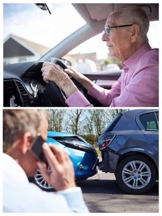 Gary Bolyer (@mealsnminutes): "An elderly man rear-ended a guy driving ...