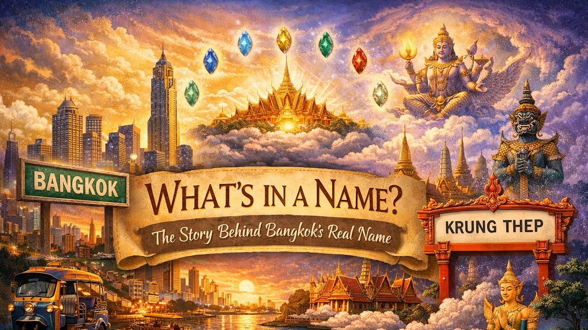 What’s in a Name? The Story Behind Bangkok’s Real Name