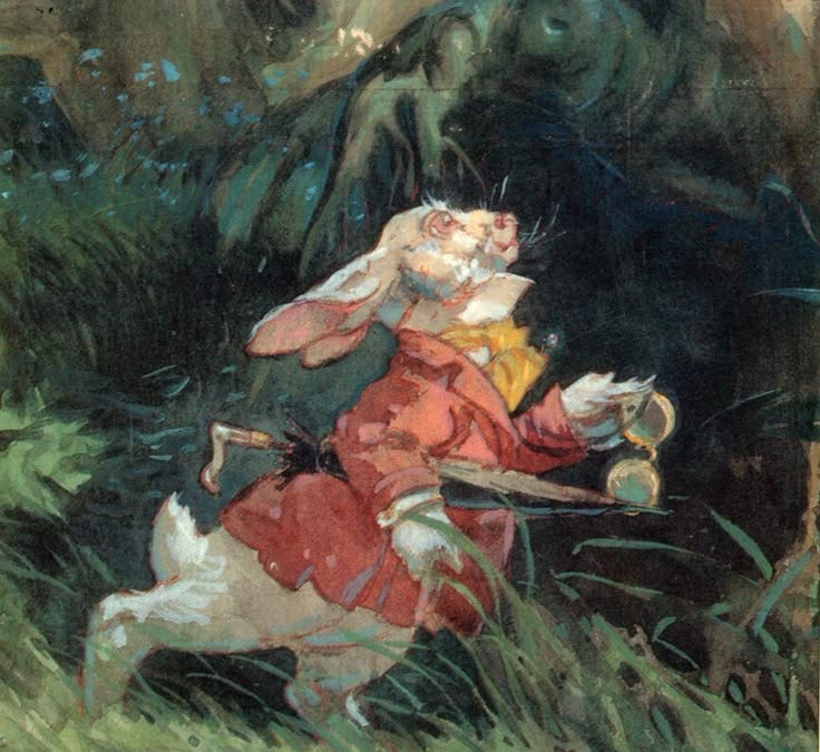 The White Rabbit Got Her - by Jennifer Heinen