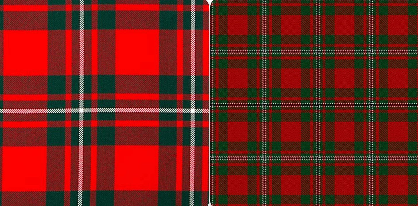 Explained in Detail: Scottish Tartan Plaids & Classic Tweed Fabrics ...