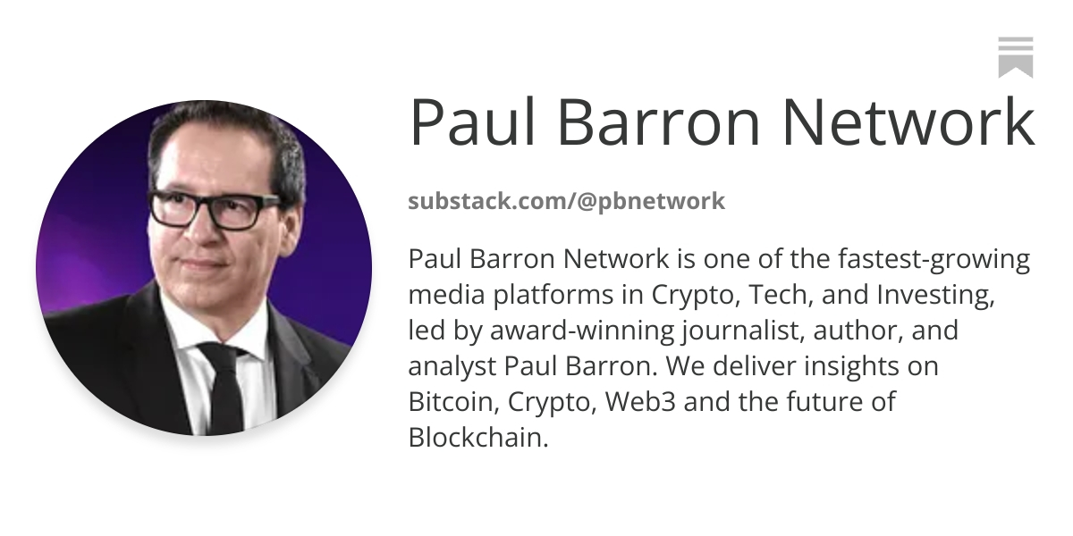 Paul Barron Network | Substack