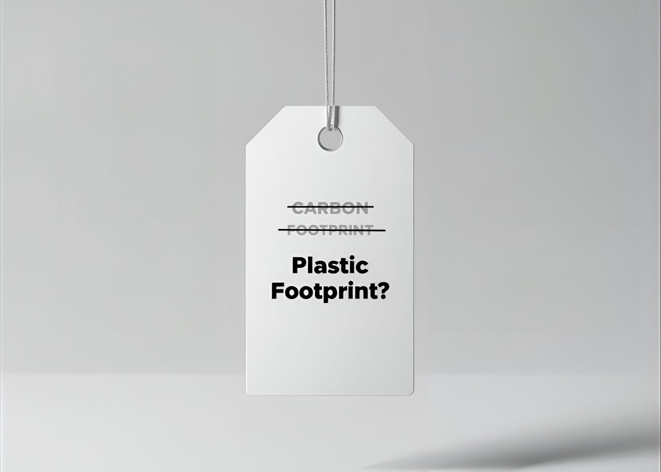 How About a Plastic Footprint? - by Tanner Leatherstein