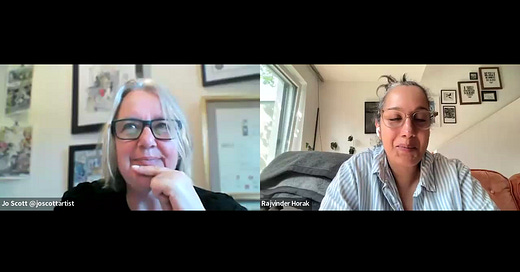 The Travelling Artist | Jo Scott | Substack