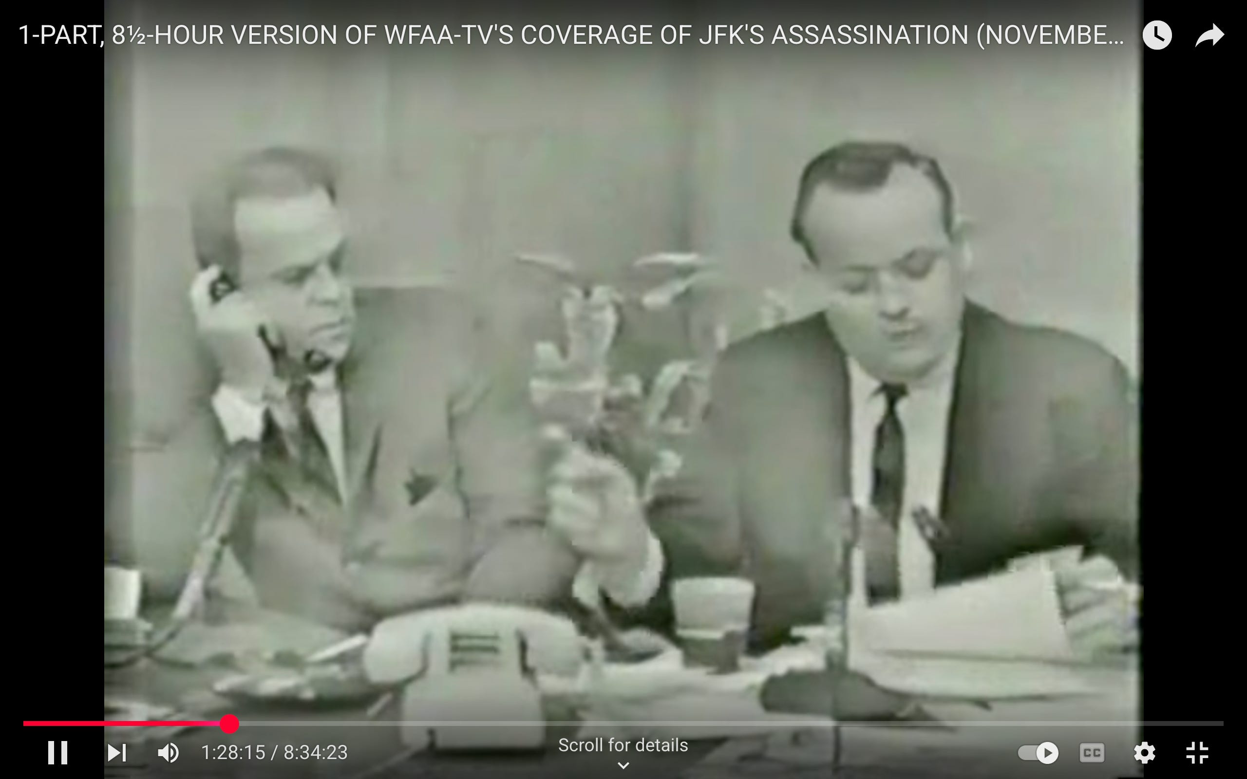 JFK assassination saga: a side-mystery solved