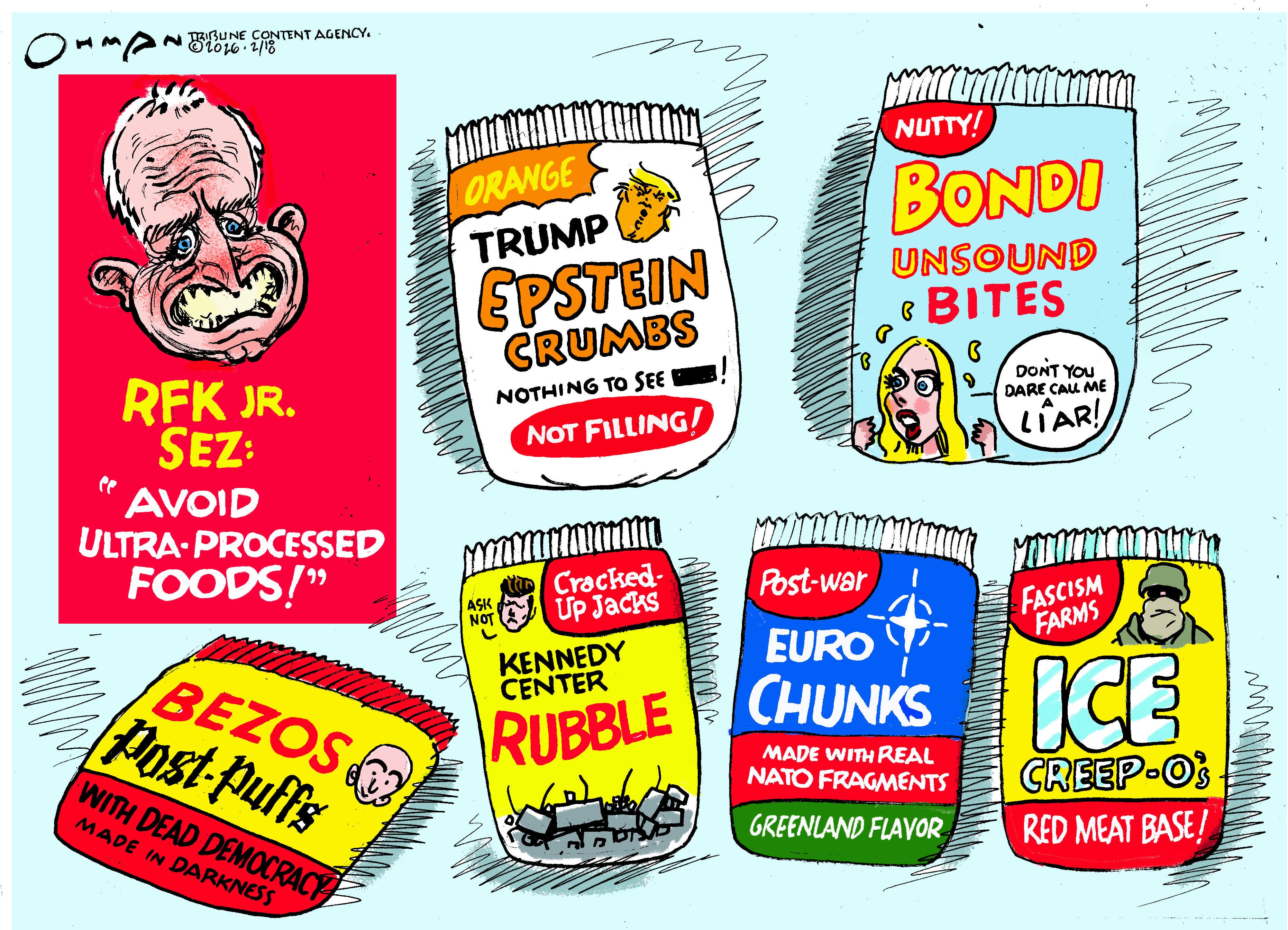 Your Daily Cartoon! - by Jack Ohman’s You Betcha!