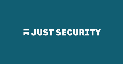 Just Security | Substack