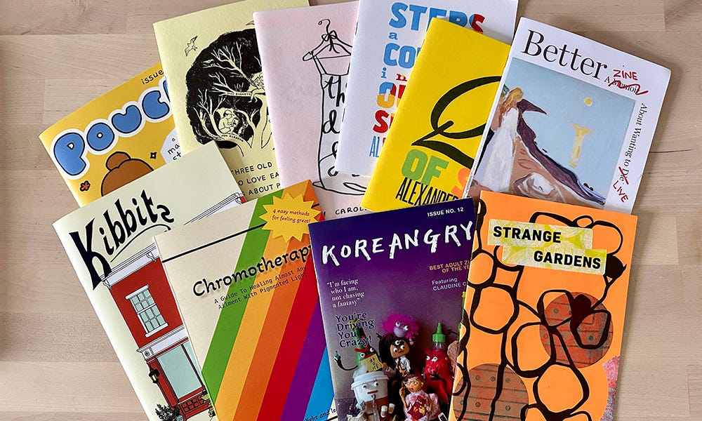 How to make a booklet zine - by Carolyn Yoo - SEE YOU