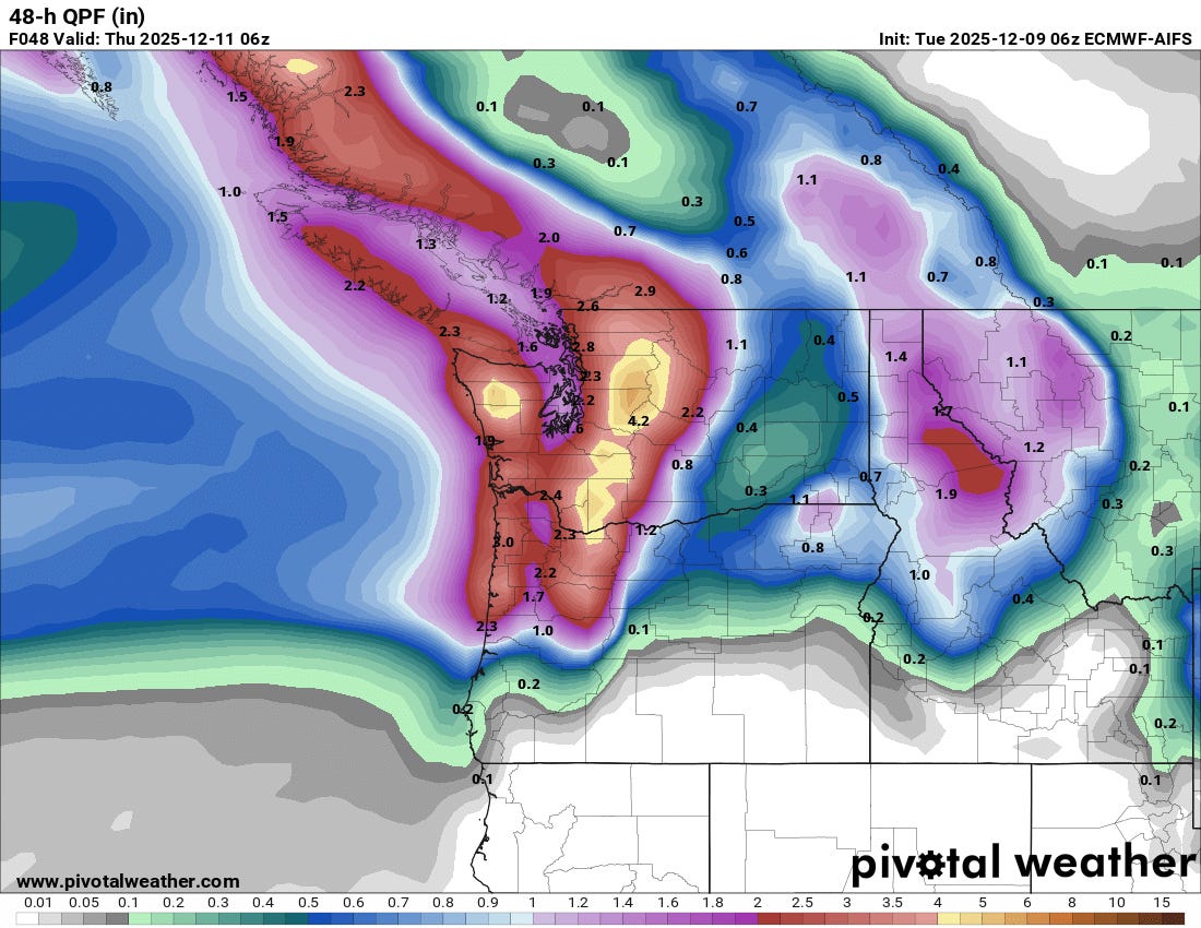 Heavy rainfall and flooding continue to plague the Pacific Northwest ...
