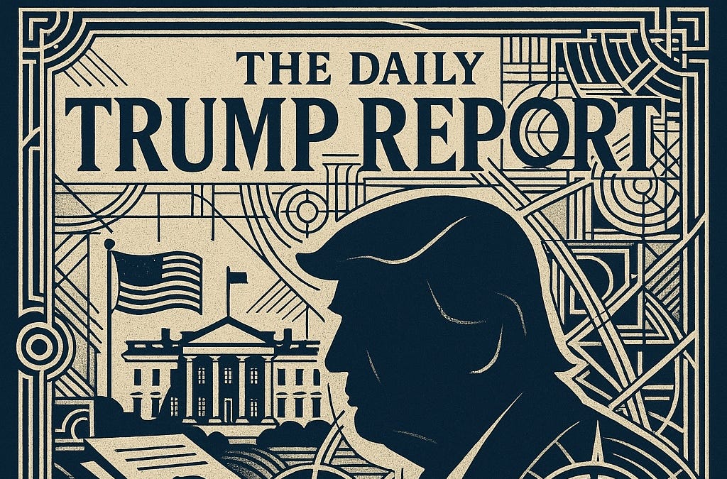 Daily Trump Report: January 26, 2026