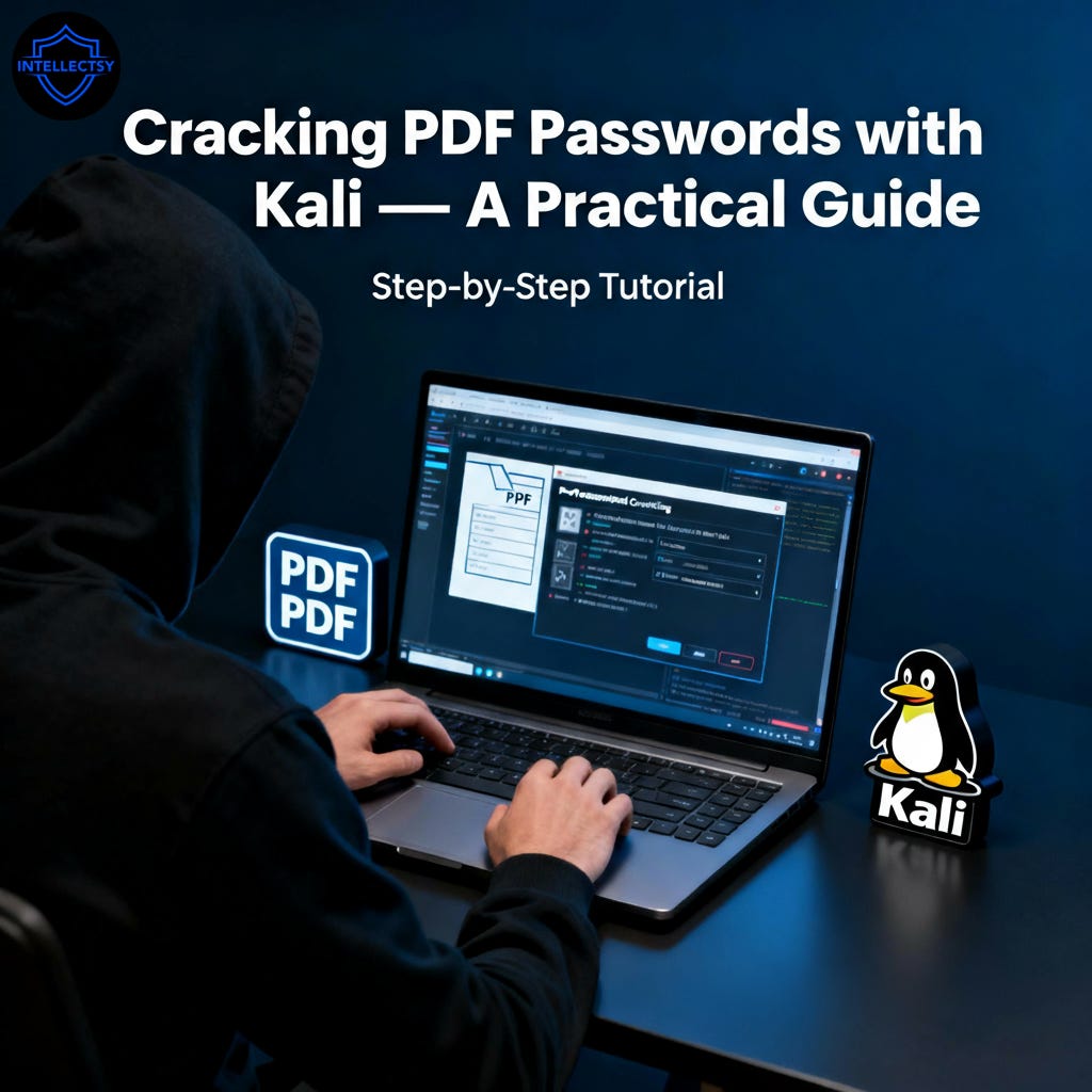 Cracking PDF Passwords with Kali -- A Practical Guide