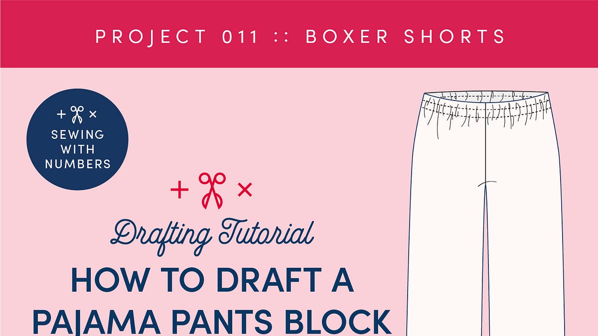 how to draft pants pattern