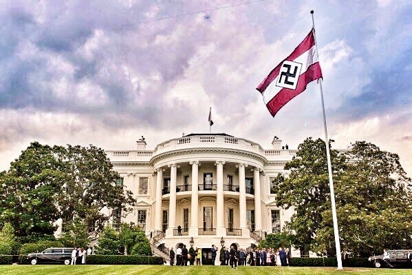 Trump’s Flagpoles: A Symbol and a Signal. - by Outspoken