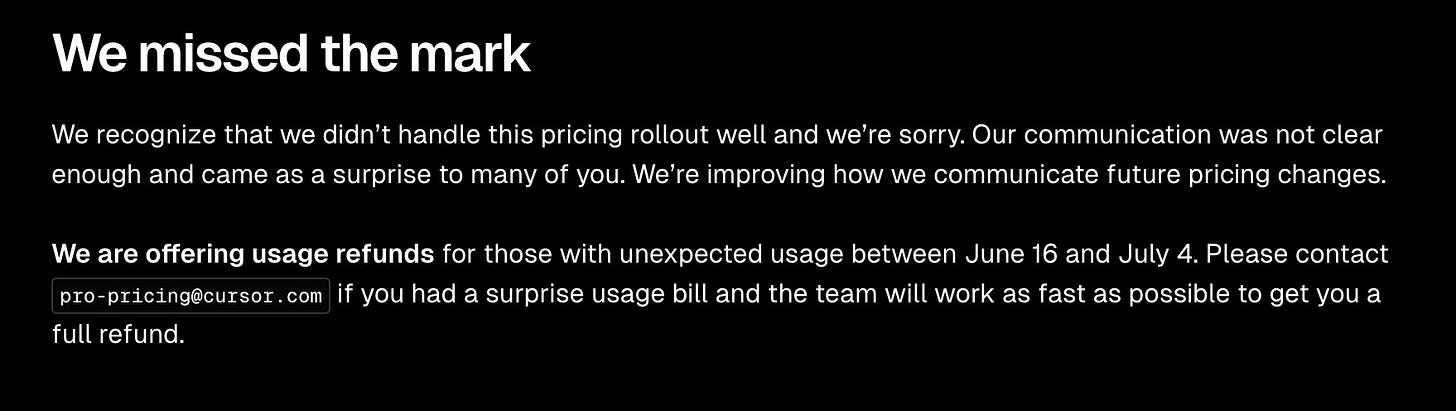 How Cursor S Pricing Change Threatened Its Ux By Finn