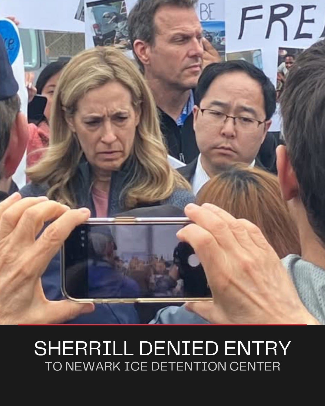 Governor Mikie Sherrill Denied Entry to Delaney Hall as Hunger Strike ...