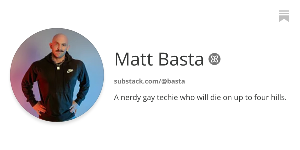 Matt Basta | Substack