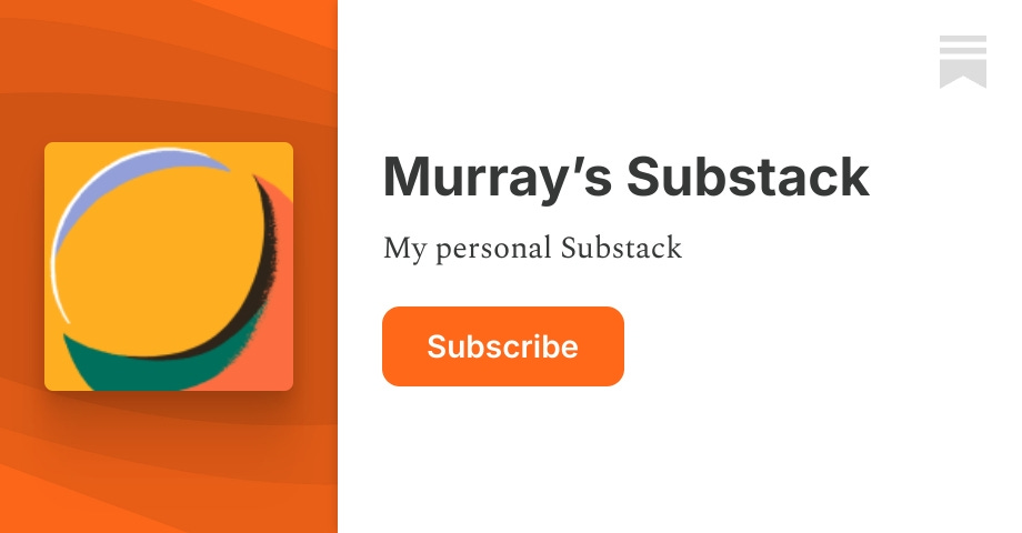 Murray’s Substack | Murray Hill Guy | Substack