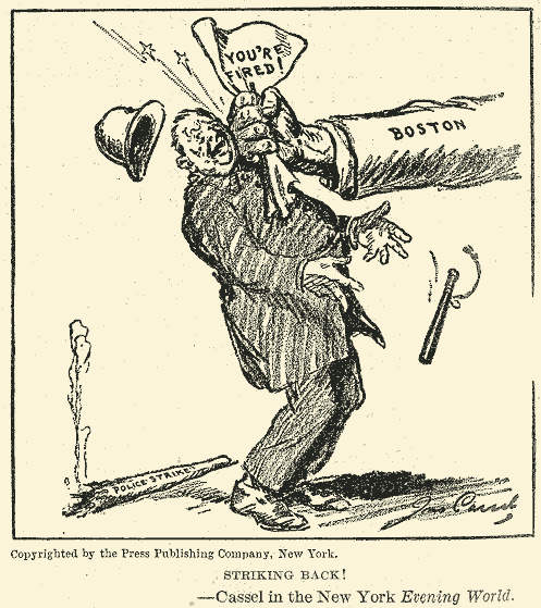American anti-Bolshevik political cartoons during the First Red Scare