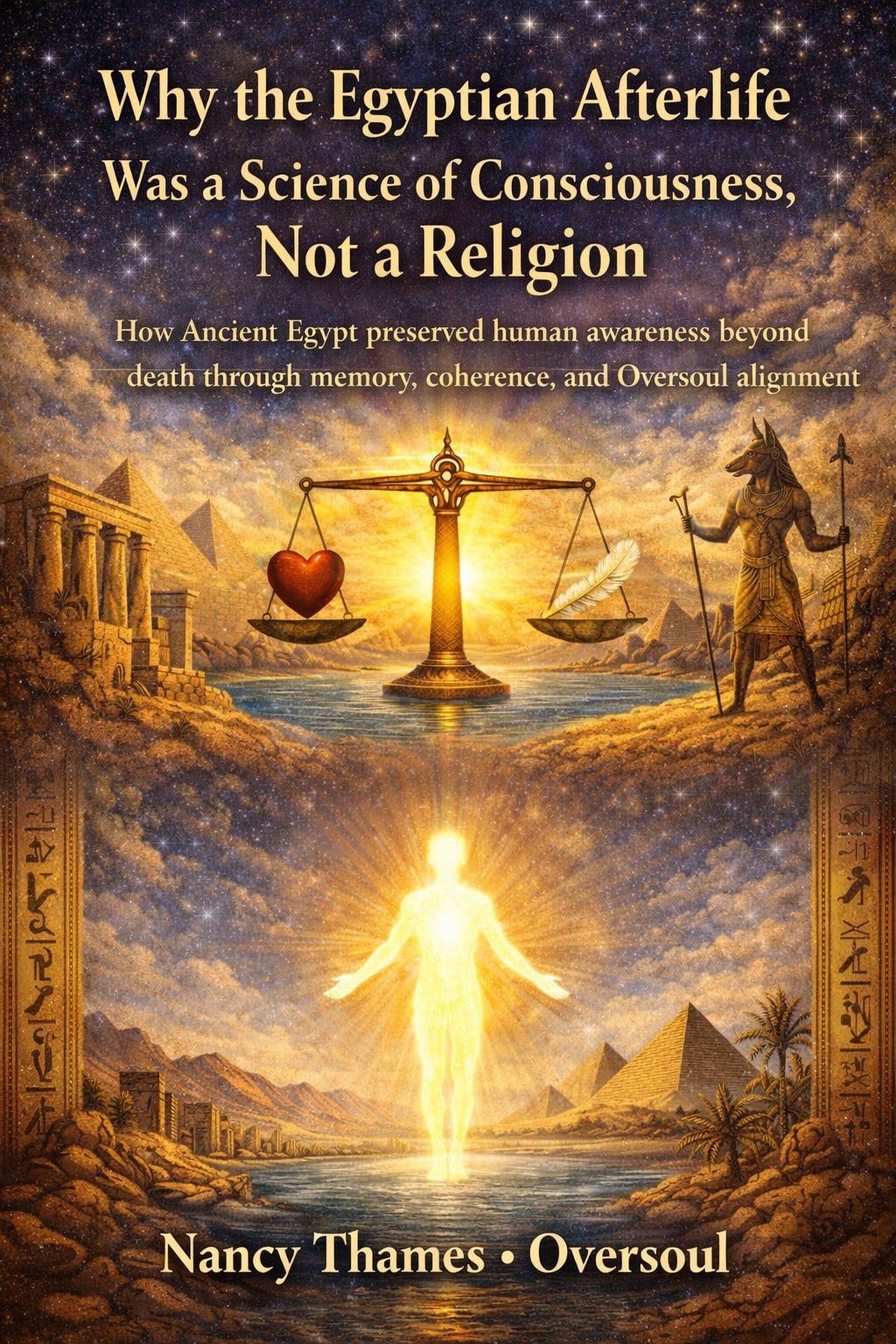 Why the Egyptian Afterlife Was a Science of Consciousness, Not a Religion