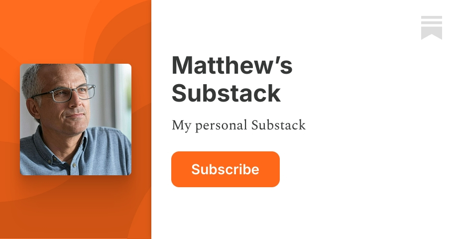 Matthew’s Substack | Matthew North | Substack