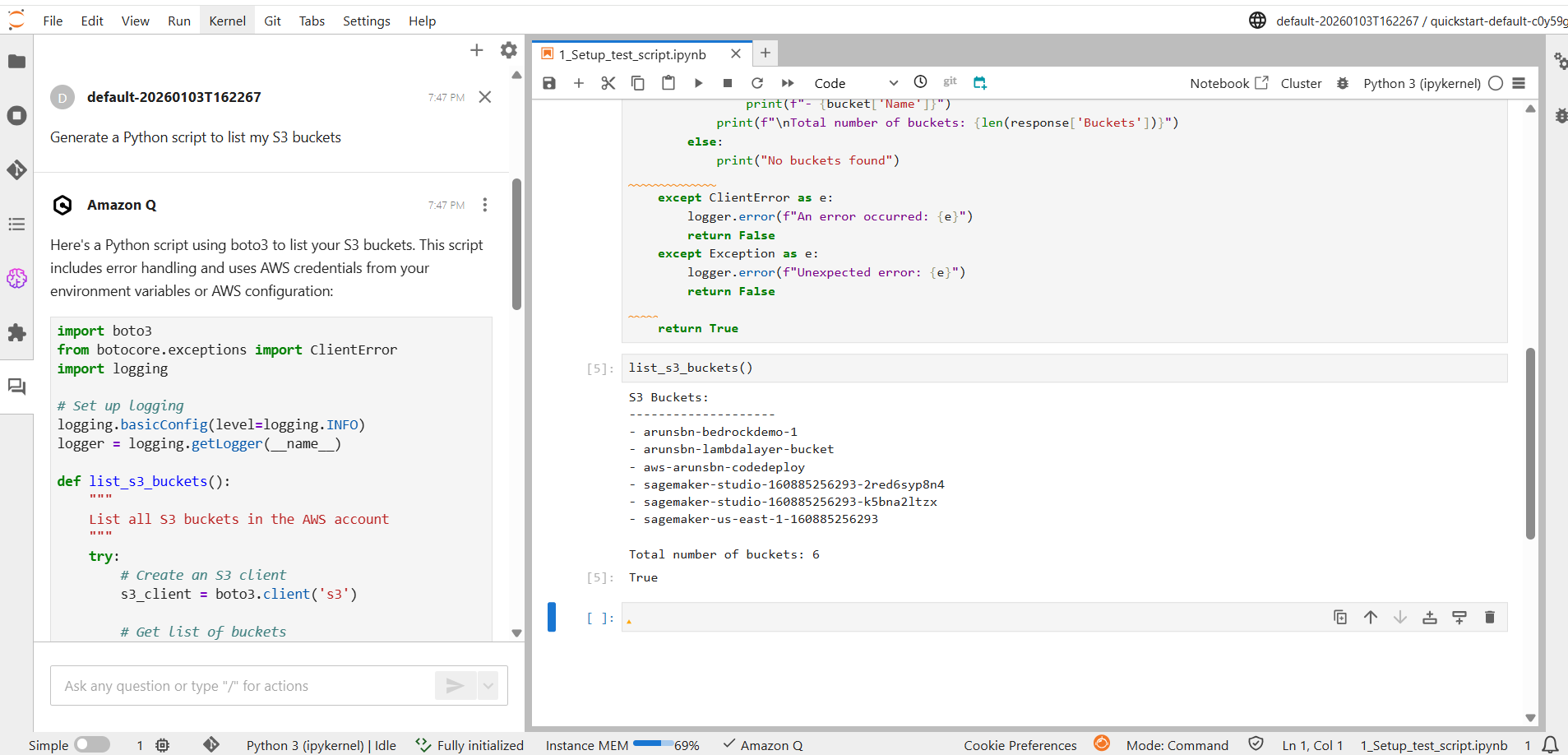 MLOps in AWS SageMaker - Introduction to SageMaker AI Studio