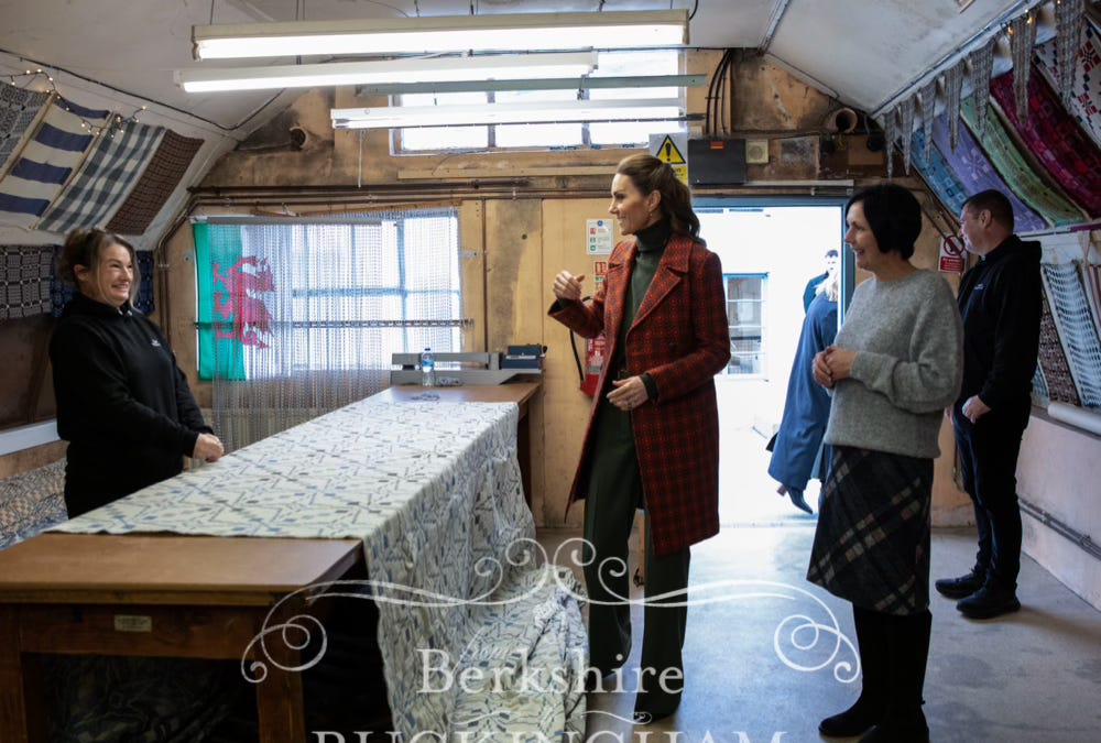 Comments - Kate Visits Textile Manufacturers In Wales