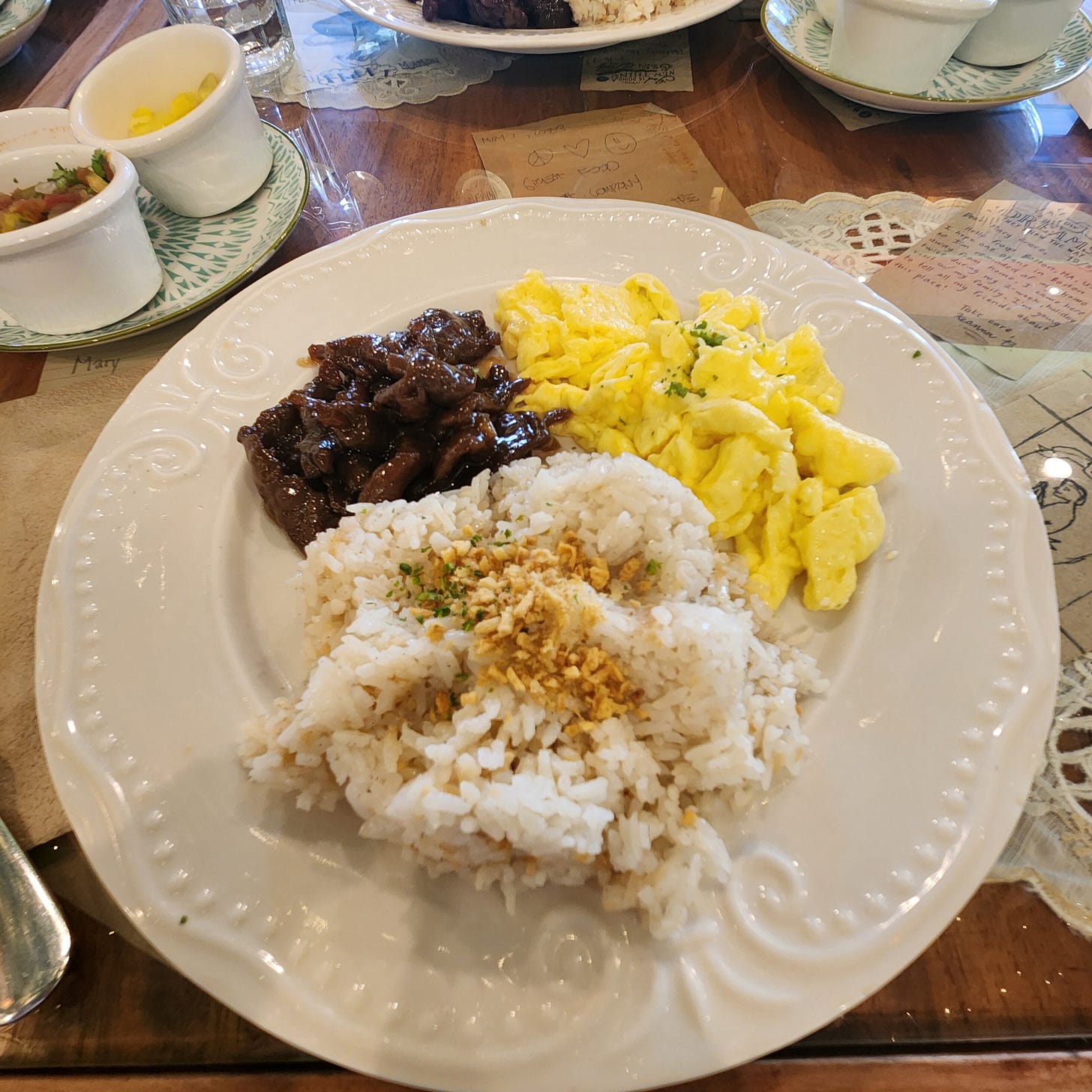 scrambled egg rice bars