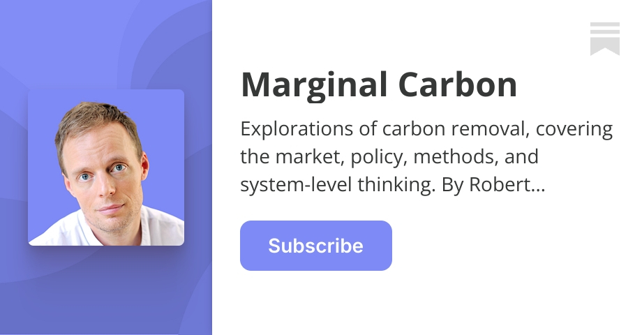 Marginal Carbon | Robert Höglund | Substack