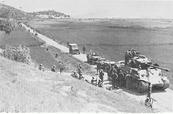 T-34s vs M4 Shermans in Korea - by Nathan Drescher