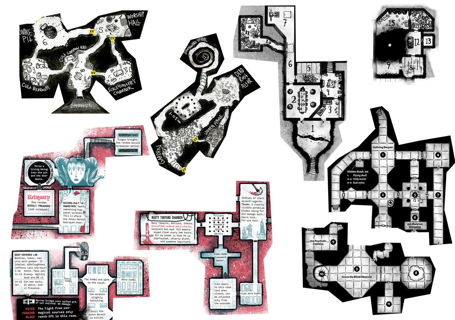 An Easy Way To Make Mega Dungeons For Ttrpgs And Dnd