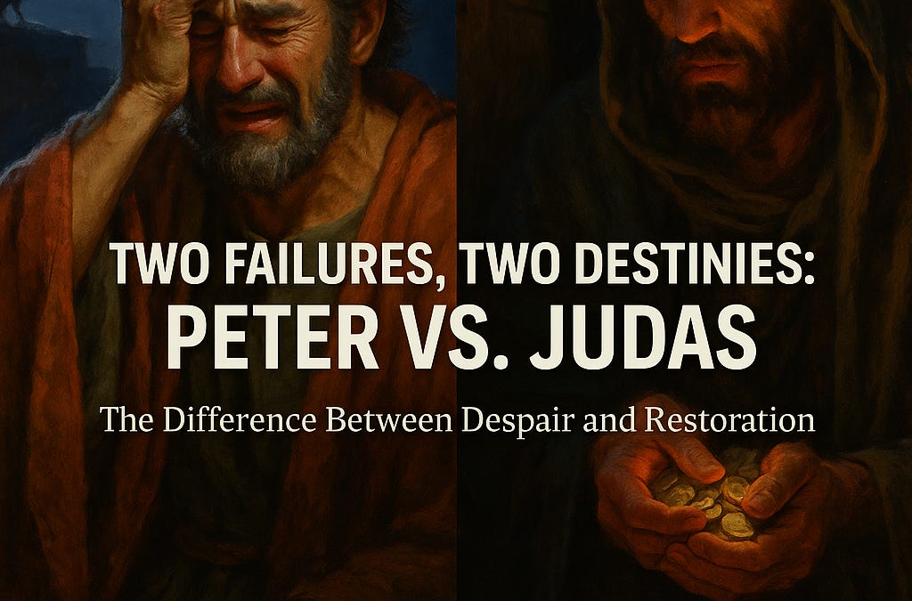 Two Failures, Two Destinies: Peter vs. Judas
