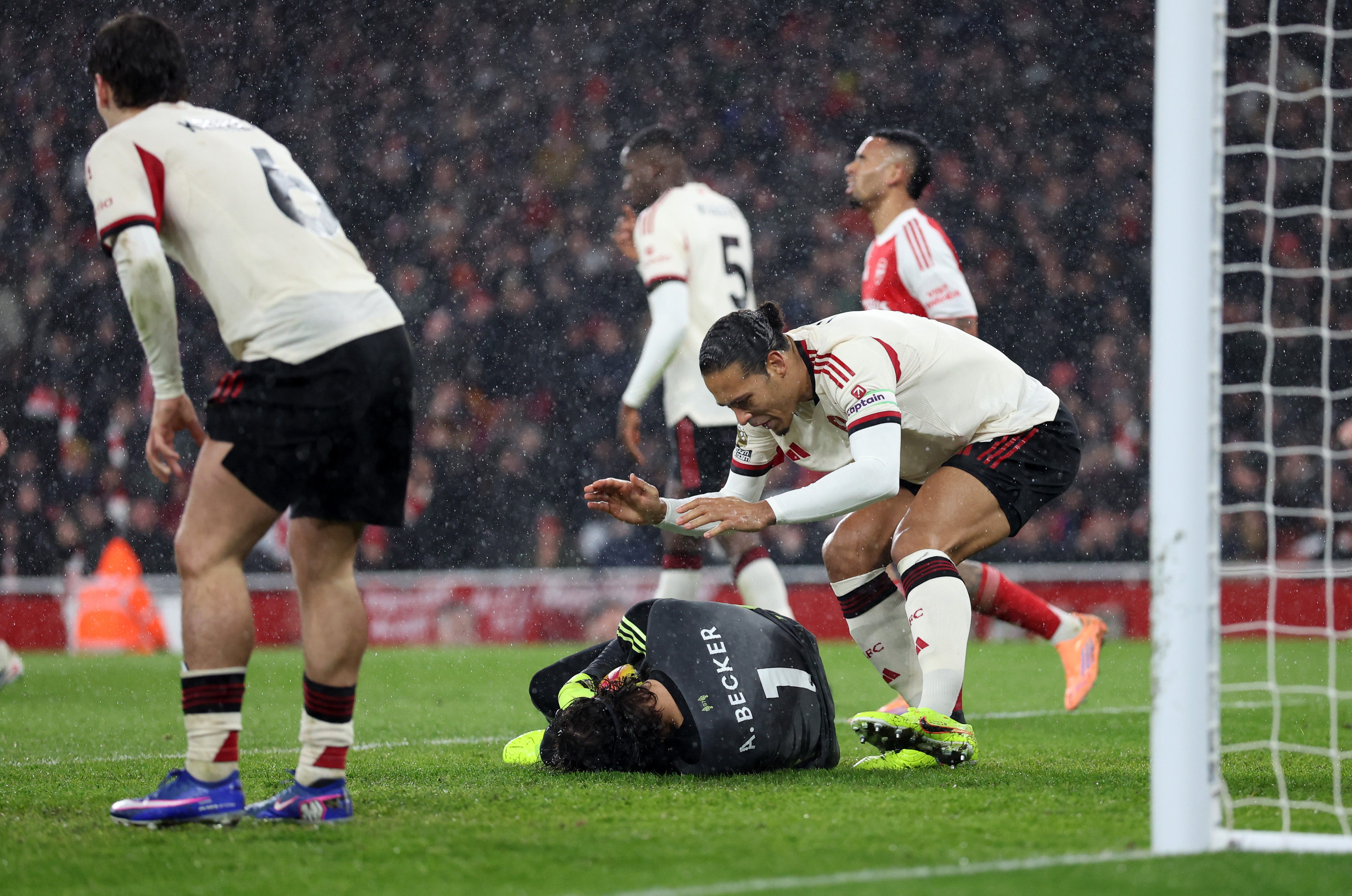 Liverpool better in Arsenal draw as Gabriel Martinelli sparks anger ...