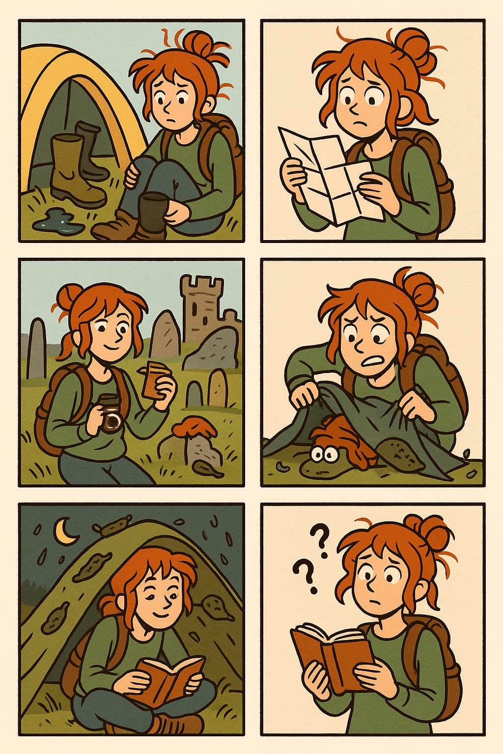Mishaps I’ve Made While Camping - by Angie