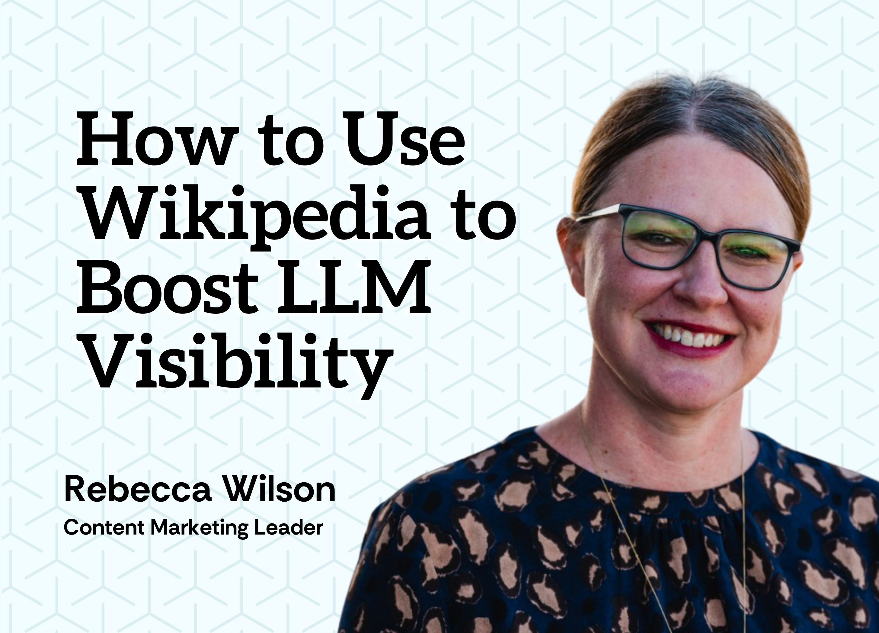 How to Use Wikipedia to Boost LLM Visibility