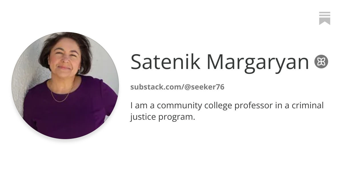 Satenik Margaryan | Substack