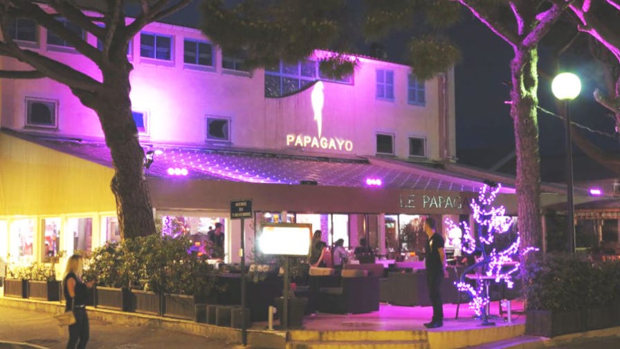 Le Papagayo: A nightmare in St Tropez - by Nick Garnett