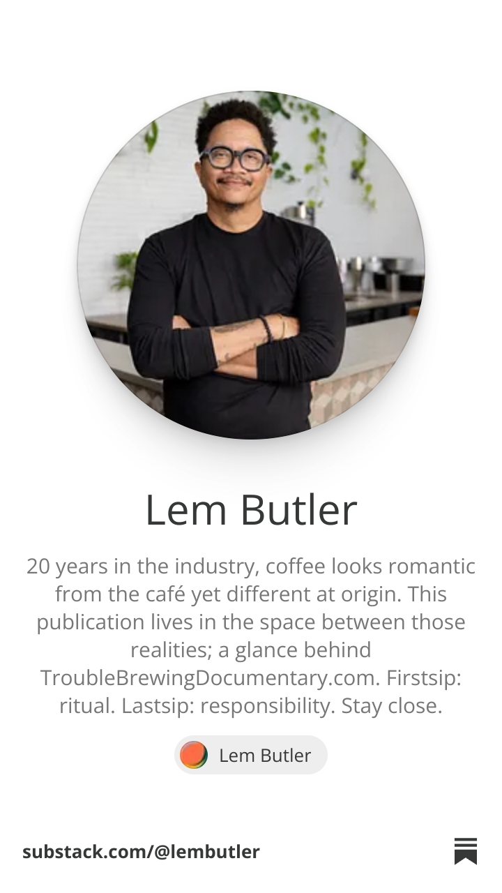 Lem Butler | Substack