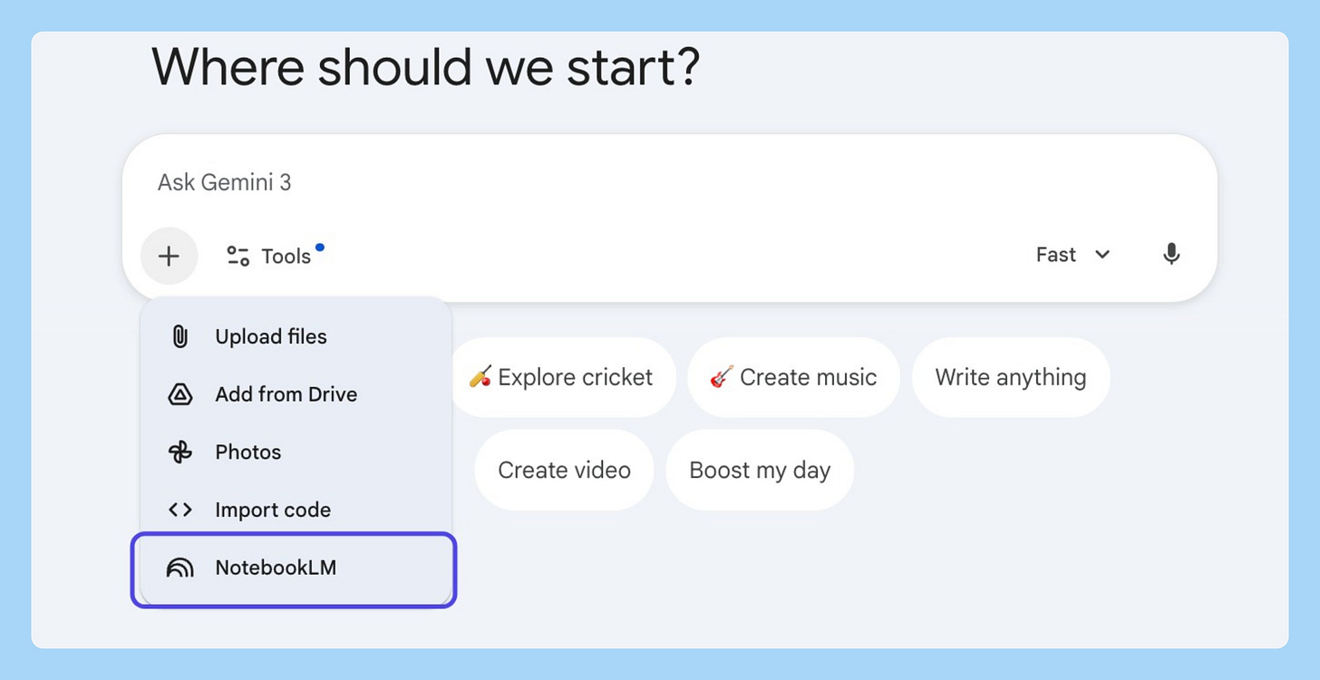 Complete Guide to NotebookLM - by Aakash Gupta