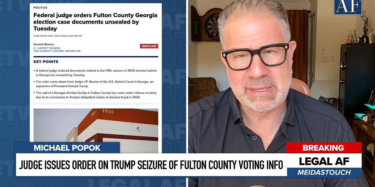 Trump Hit With New Order in Fulton County Emergency Lawsuit