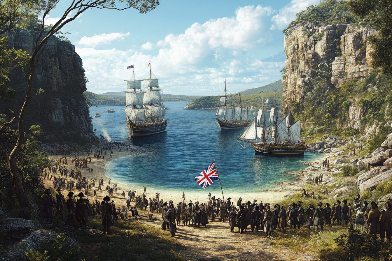 Part #1: The First Fleet: Australia’s Epic Beginning and the Journey to ...