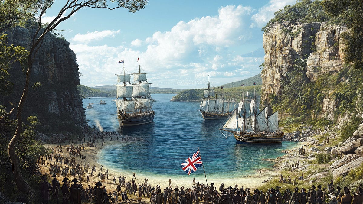 Part #1: The First Fleet: Australia’s Epic Beginning and the Journey to ...