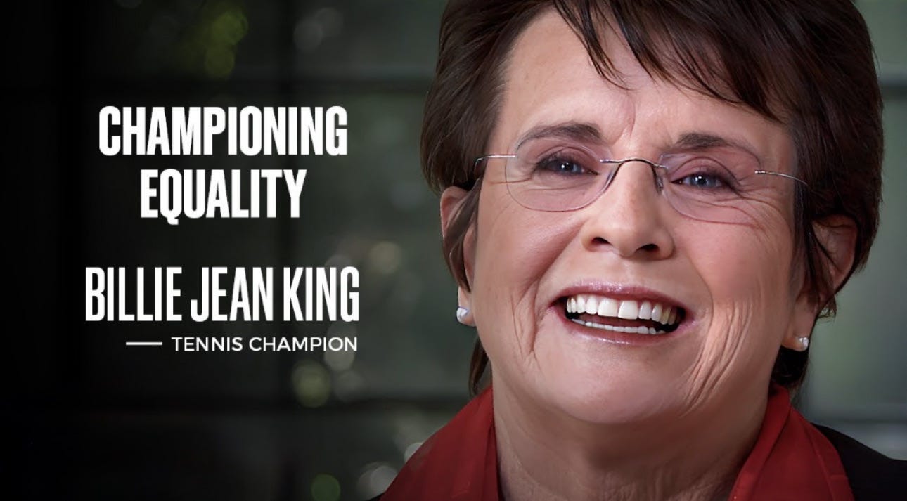 Game-Changer: Billie Jean King’s Lasting Legacy in Leadership, Sports ...