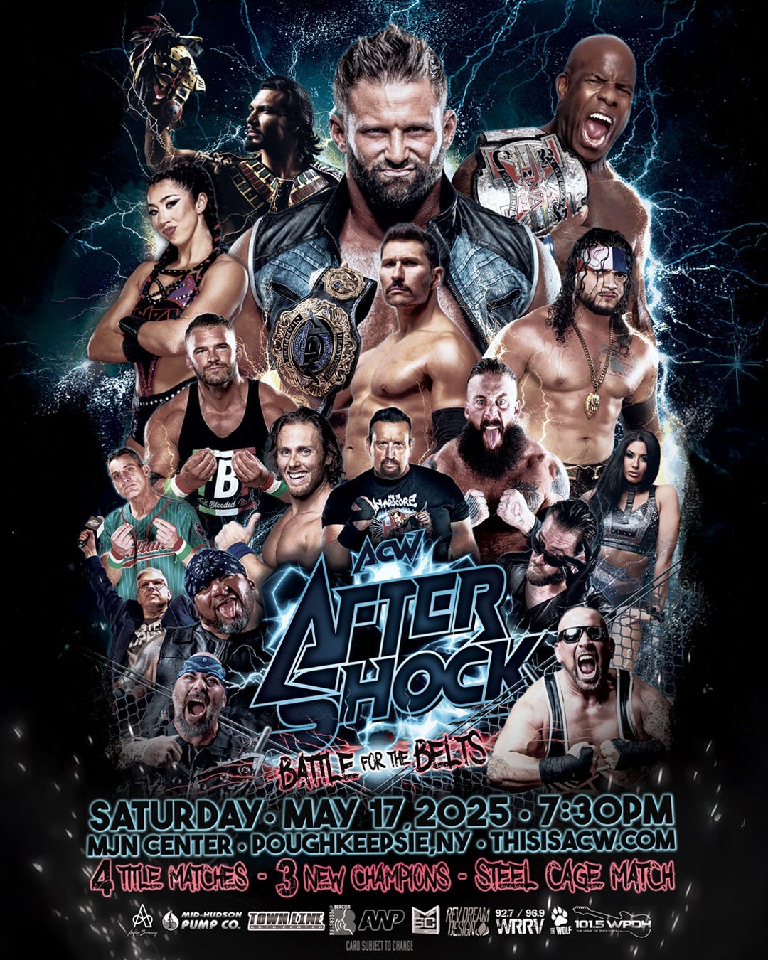 Saturday: ACW Aftershock in Poughkeepsie - by Jeff Quinton
