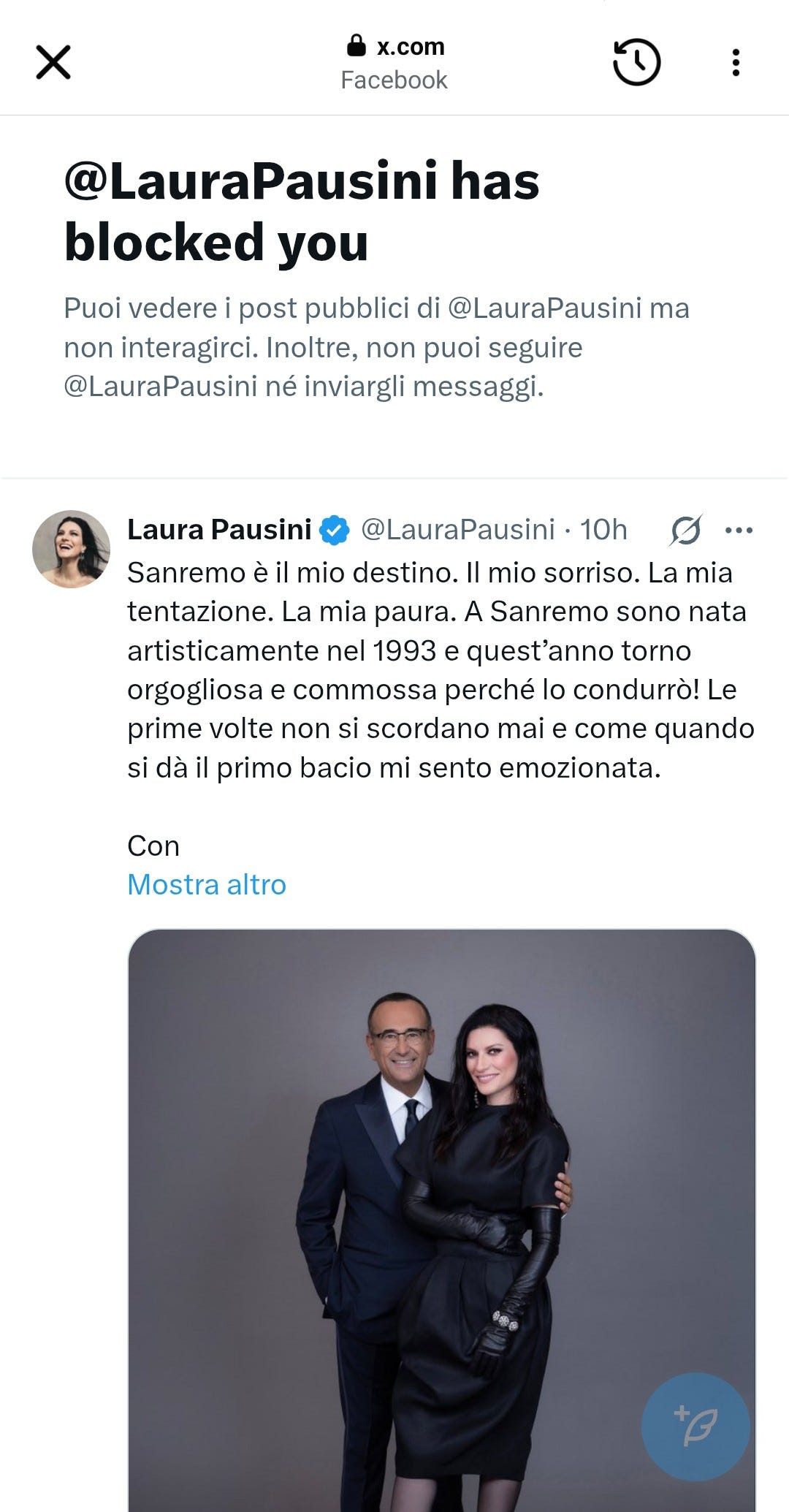 Laura Pausini condurrà il Festival, sai le risate