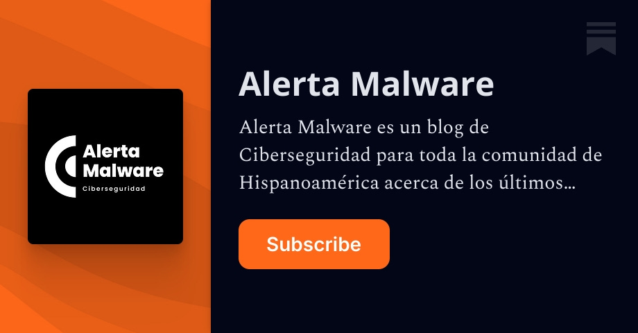 Alerta Malware | Tiziano Mass | Substack