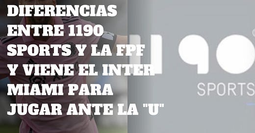 Sports Business con Luis Carrillo Pinto | Substack