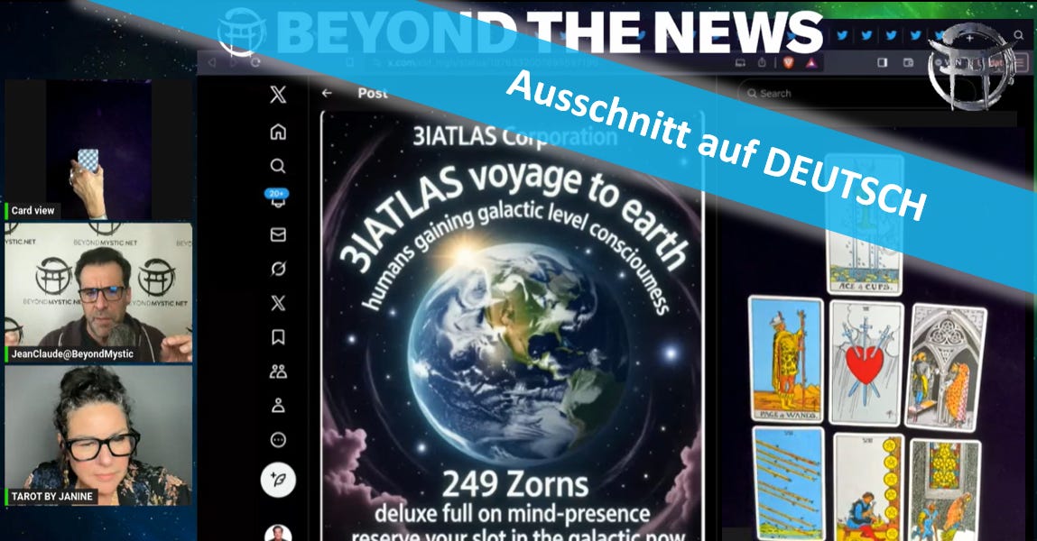 UPDATE zu 3I/ATLAS - Lichtweiser-Substack von Ina