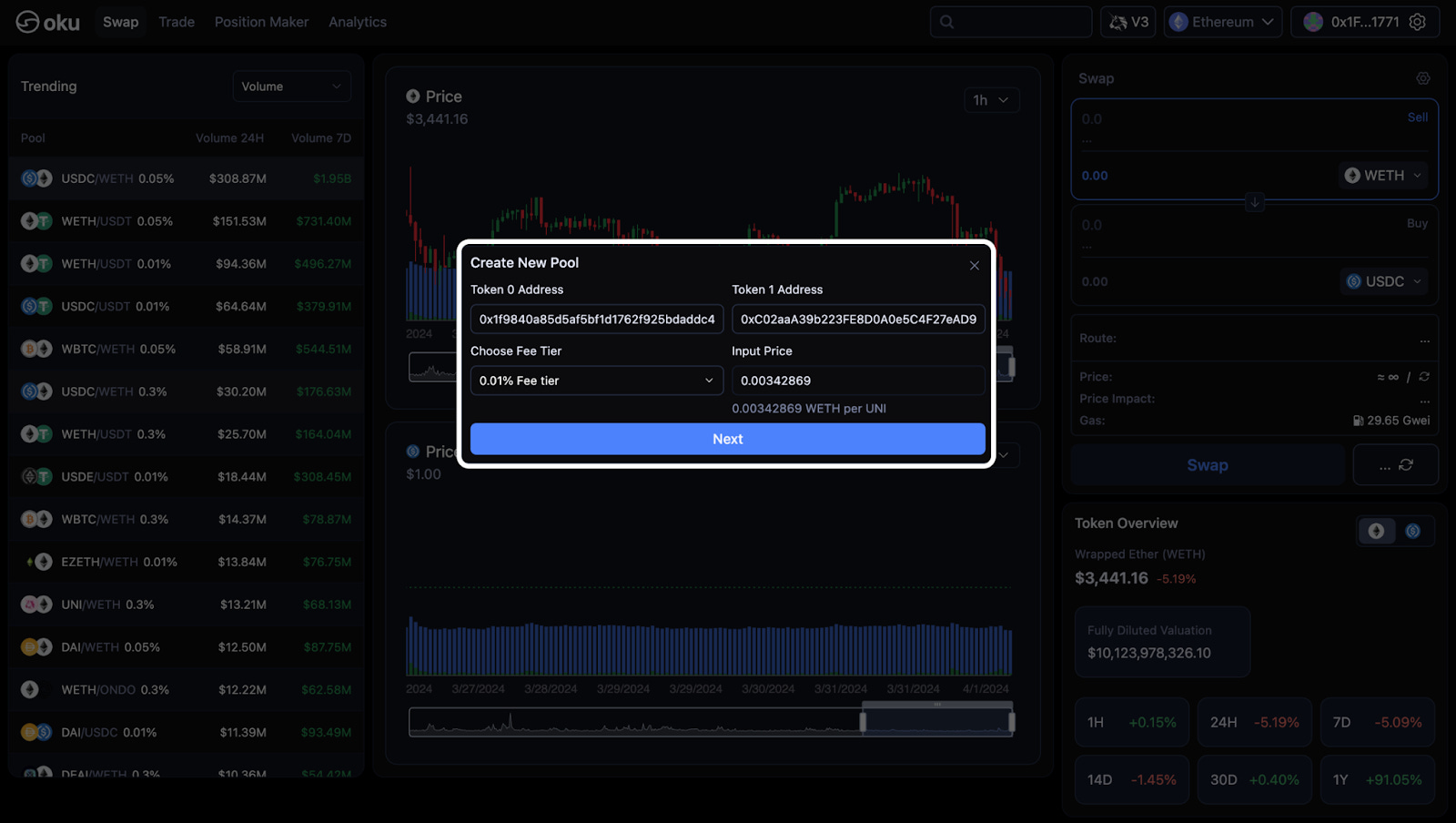 Exploring Oku.trade - SG writings