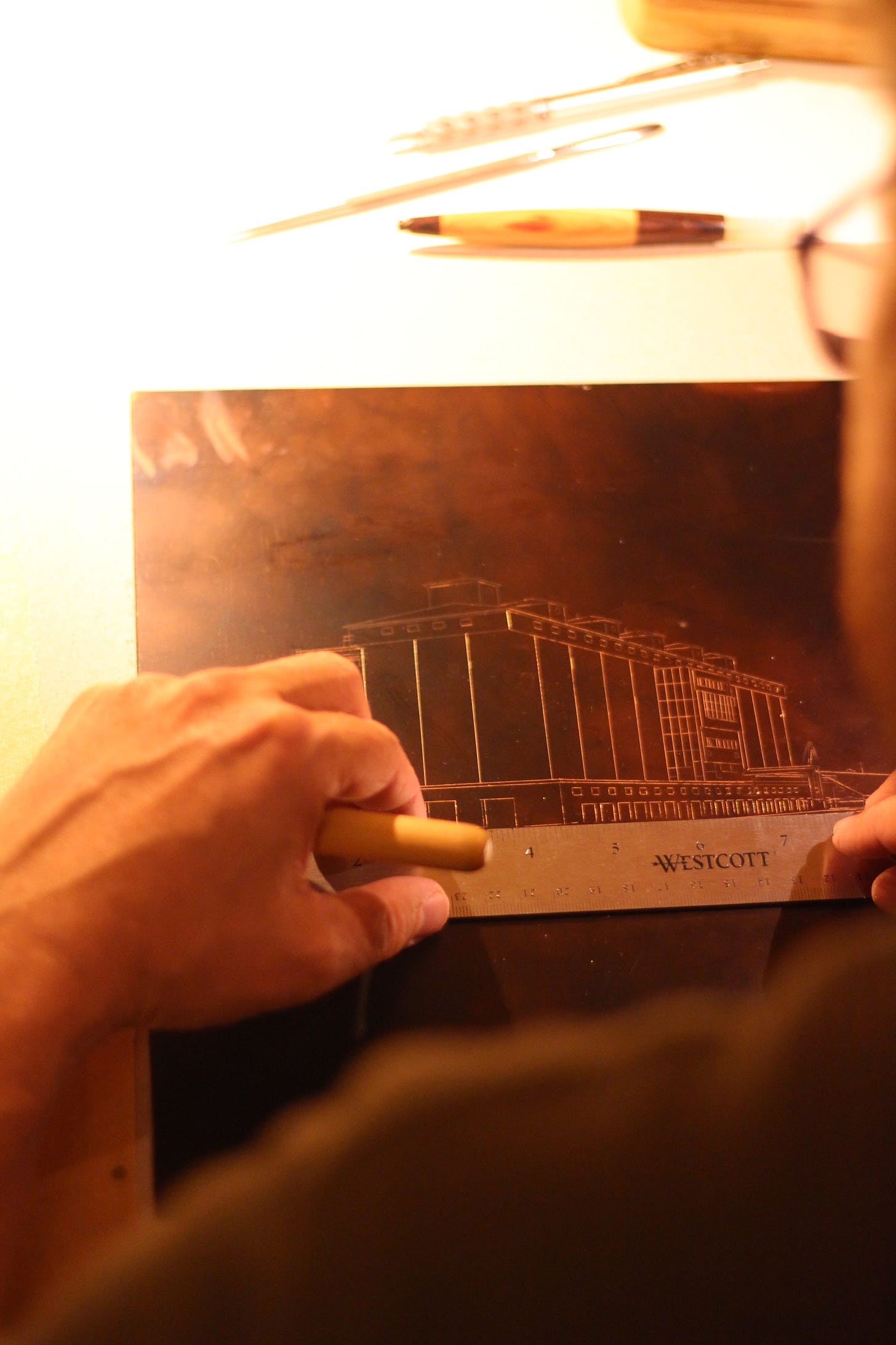 The Etching Process - Chris Otley Artist